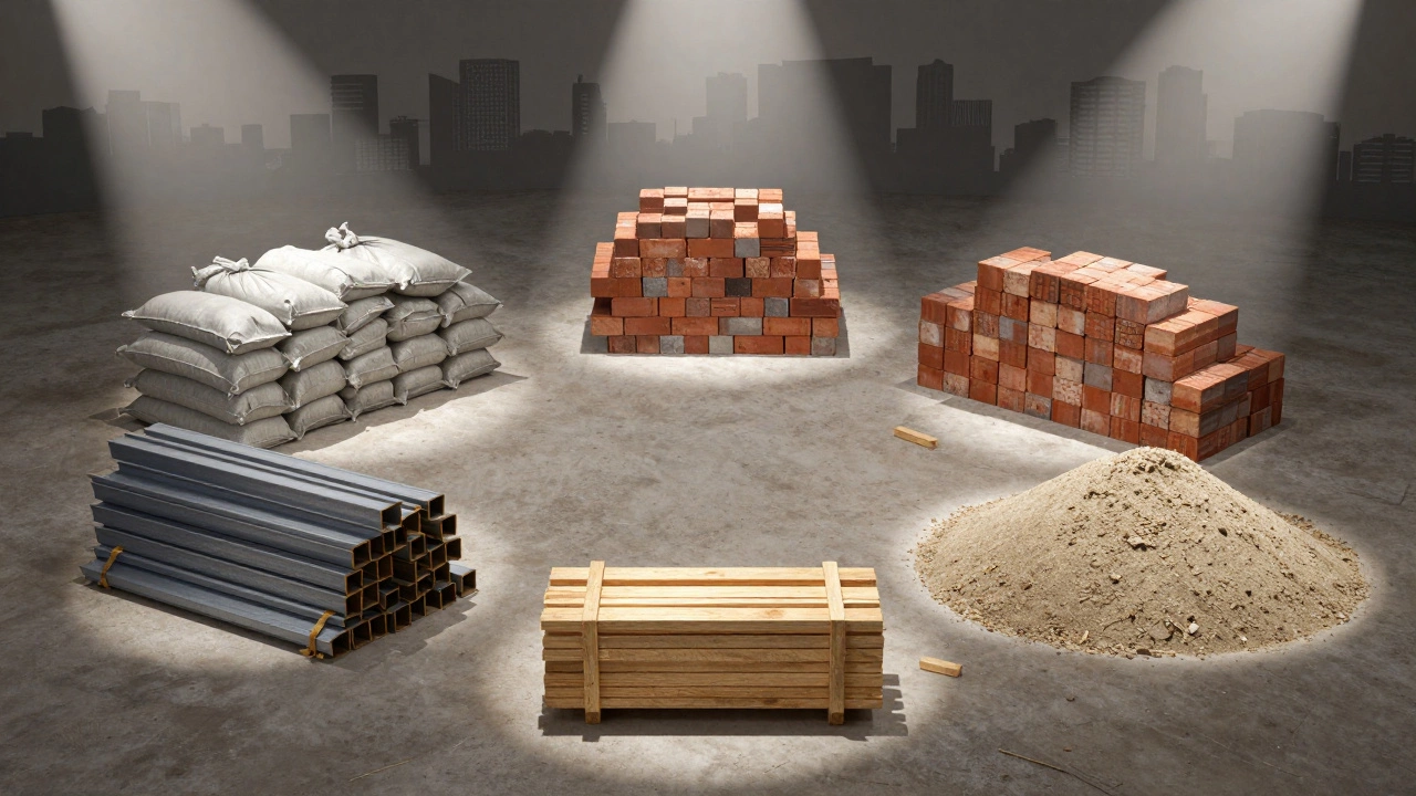 What Are the 5 Primary Raw Materials Used in Construction?